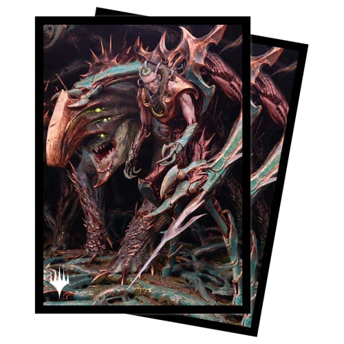 Ultra PRO - Magic: The Gathering Phyrexia All Will Be One - 100ct Standard Size Card Sleeves (Lukka, Bound to Ruin) Protect Collectible Cards, Trading Cards & Gaming Cards, Ultimate Card Protection