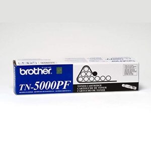 original brother tn-5000pf (tn5000pf) 2200 yield black toner cartridge – retail