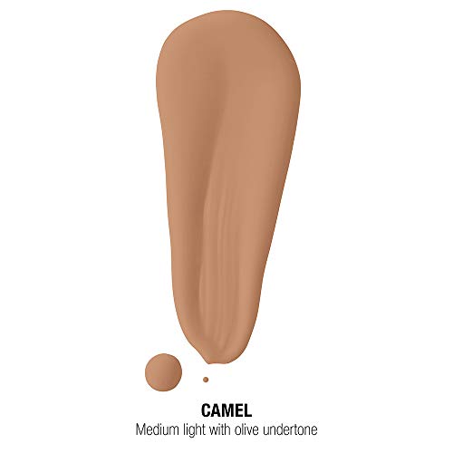 NYX PROFESSIONAL MAKEUP Total Control Drop Foundation, Camel, 0.43 Fl. Oz (TCDF12PT5)