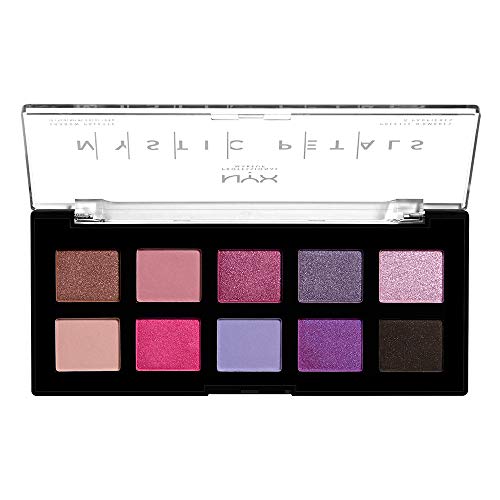 NYX PROFESSIONAL MAKEUP Mystic Petals Shadow Palette, Eyeshadow Palette -Midnight Orchid