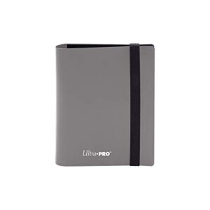 ultra pro e-15374 eclipse 2 pocket pro binder-smokey grey