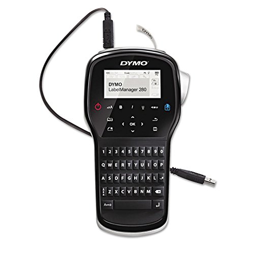 DYMO 1815990 Labelmanager 280, 2 Lines, 4W X 2 3/10D X 7 9/10H (Dym1815990)