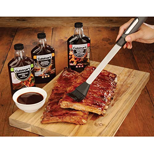 Cuisinart CGBS-014 Smoked Bacon Molasses BBQ, Premium Flavor and Blend for Marinade, Dip, Sauce or Glaze, 13 oz Bottle