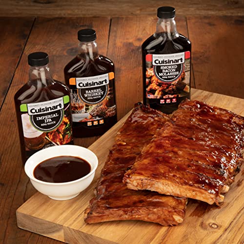 Cuisinart CGBS-014 Smoked Bacon Molasses BBQ, Premium Flavor and Blend for Marinade, Dip, Sauce or Glaze, 13 oz Bottle