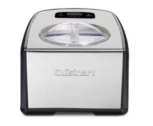 cuisinart compressor ice cream maker metal metal (renewed)