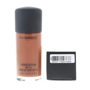 MAC Studio Fix Fluid Natural Matte Foundation SPF 15, 1 oz (Nw47)