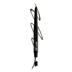 nyx professional makeup fill & fluff eyebrow pomade pencil, espresso