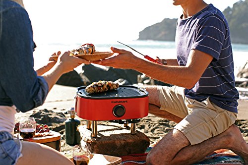 Cuisinart CGG-750 Portable, Venture Gas Grill, Red