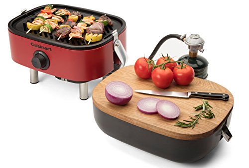 Cuisinart CGG-750 Portable, Venture Gas Grill, Red