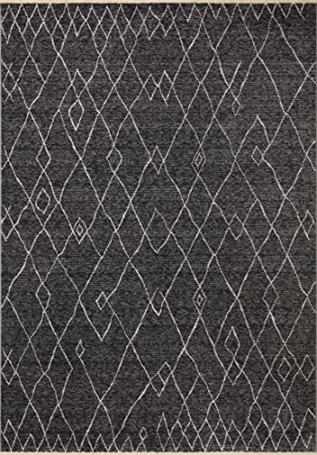 Loloi II Vance Collection VAN-11 Charcoal / Dove, Traditional 7'-10" x 10' Area Rug