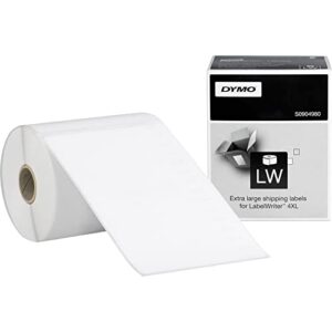 DYMO® LabelWriter® Shipping Labels for 4XL and 5XL Model, 1951462, White, 4" x 6", Roll of 220