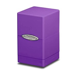 ultra pro purple satin tower deck box