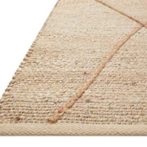 Loloi II Bodhi Collection BOD-05 Natural/Natural, Contemporary 3'-6" x 5'-6" Accent Rug