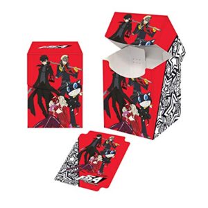 ultra pro persona 5: the animation – phantom thieves pro 100+ deck box for trading cards