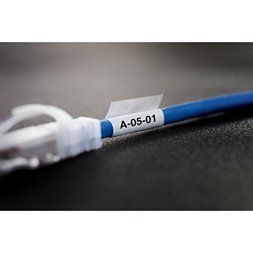 DYMO Permanent Labels for DYMO XTL Label Makers 1868736, 2Inc,White on Black,1 Roll