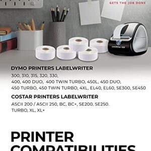 enKo (24 Rolls, 12000 Labels) Address & Shipping Labels 30336 (1" x 2-1/8) Compatible for Dymo LabelWriter