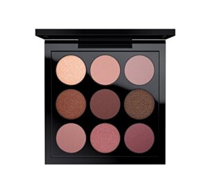 mac eye shadow x 9: burgundy times nine