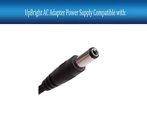 UPBRIGHT 9V AC/DC Adapter Compatible with Brother P-Touch PT-1280SR PT-1200 PT-1890 PT-D201CS PT-D215E PT-E100 PT-E105 PT-E110 PT-H110 PT-H200 PT-P300BT Printer AD-24ESA AD-24ESA-01 1.6A Power Supply