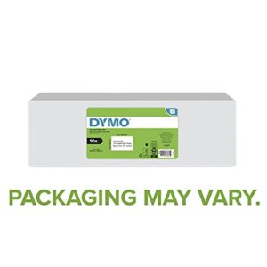 DYMO Authentic LW Extra-Large Shipping Labels for LabelWriter Label Printers, White, 4'' x 6'', 10 Rolls of 220 (2200 Total)