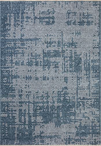 Loloi II Vance Collection VAN-01 Denim / Dove, Traditional 11'-6" x 15'-7" Area Rug