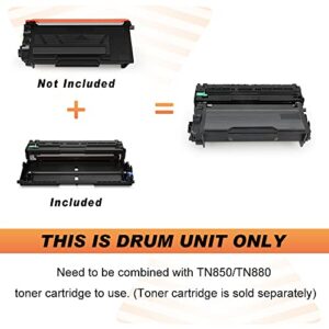 v4ink DR820 Compatible Drum Replacement for Brother DR820 DR-820 Drum Unit use with HL-L6200DW L6200DWT L5100DN L5200DWT L5200DW L6300DW MFC-L5900DW L6700DW L5800DW L5700DW DCP-L5500DN Printer 2 Packs