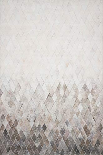 Loloi II Maddox Collection MAD-04 Sand/Taupe, Contemporary 5'-0" x 7'-6" Area Rug