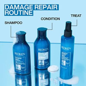 Redken Extreme Anti-Snap Anti-Breakage Leave-In Treatment | for Distressed Hair | Fortifies & Helps Reduce Breakage | Infused with Proteins | Updated Packaging | 8.5 Fl. Oz. (Pack of 1)