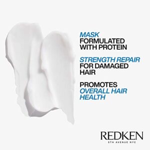 Redken Extreme Play Safe Heat Protectant Spray & Leave In Conditioner| For All Hair Types | Helps Reduce The Appearance of Split Ends | With Tourmaline | 6.8 Fl Oz