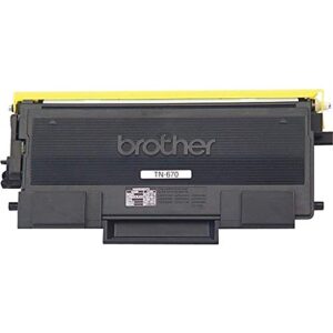 brother br hl-6050d, 1-hi yld black toner tn670 by brother