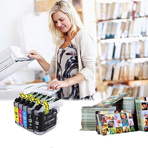 NEXTPAGE Compatible Ink Cartridges Replacement for Brother LC203 LC 203 XL LC201 Use in MFC-J480DW MFC-J880DW MFC-J4420DW MFC-J680DW MFC-J885DW, Brother lc203 Printer ink10 Pack