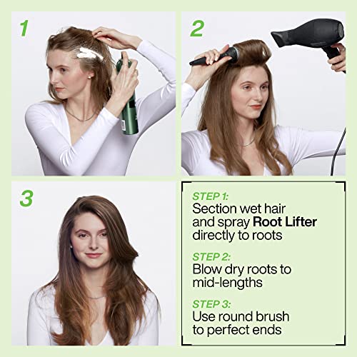 Root Lifter Volumizing Spray Foam | For All Hair Types | Provides Body, Volume & Anti-Frizz Protection | Medium Control | 10.58 Oz