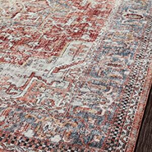 Loloi II Cassandra Collection CSN-01 Rust/Multi, Traditional 7'-10" x 10' Area Rug