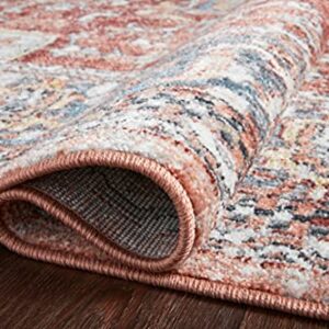 Loloi II Cassandra Collection CSN-01 Rust/Multi, Traditional 7'-10" x 10' Area Rug