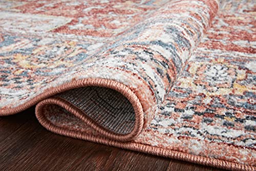 Loloi II Cassandra Collection CSN-01 Rust/Multi, Traditional 7'-10" x 10' Area Rug