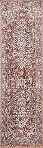 Loloi II Cassandra Collection CSN-01 Rust/Multi, Traditional 7'-10" x 10' Area Rug