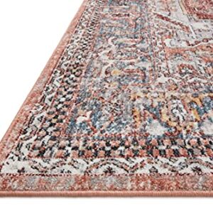 Loloi II Cassandra Collection CSN-01 Rust/Multi, Traditional 7'-10" x 10' Area Rug