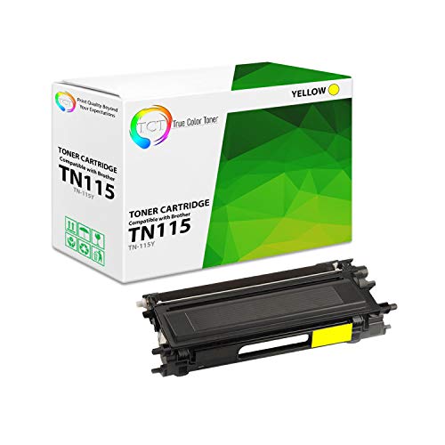 TCT Premium Compatible Toner Cartridge Replacement for Brother TN-115 TN115C TN115M TN115Y Works with Brother HL-4040 4070, MFC-9440, DCP-9040 Printers (Cyan, Magenta, Yellow) - 3 Pack