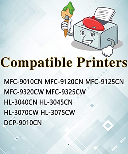 MM MUCH & MORE Compatible Toner Cartridge Replacement for Brother TN210 TN-210 Used with MFC-9120CN 9320CW 9010CN HL-3070CW 3075CW 3040CN 3045CN Printer (5-Pack, 2 Black, Cyan, Magenta, Yellow)