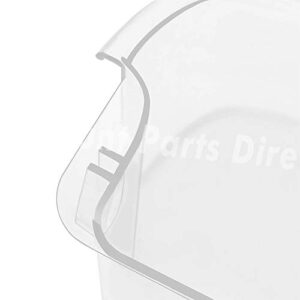 240356402 Clear Refrigerator Door Bin Side Shelf For Electrolux and Frigidaire, Upper Slot Replacement Shelf, Gallon Size - Replaces AP2549958, 240430312, 240356416, 240356407, and more