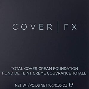 Cover FX Total Cover Cream Foundation: Oil-free Cream Foundation and Concealer - Full Coverage and Powerful Antioxidant Protection - P60, 0.35 oz