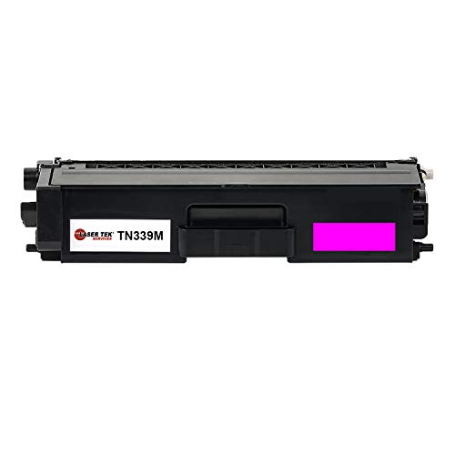 Laser Tek Services Compatible Extra High Yield Toner Cartridge Replacement for Brother TN-339 Works with Brother HLL9200CDW L9200CDWT, MFCL9550CDWT Printers (Black, Cyan, Magenta, Yellow, 4 Pack)