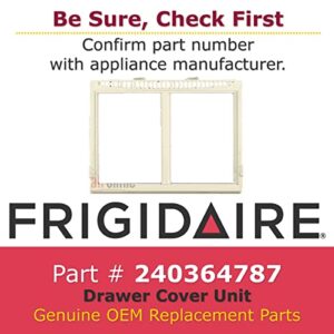 Frigidaire 240364787 Drawer Cover Unit