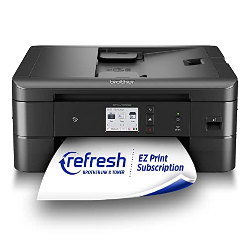 Brother MFC-J1170DW Wireless Color Inkjet All-in-One Printer with Mobile Device Printing, NFC, Cloud Printing & Scanning, Refresh Subscription and Amazon Dash Replenishment Ready