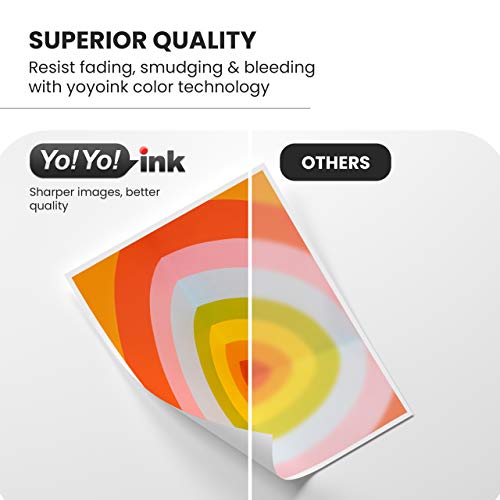 YoYoInk Compatible Printer Ink Cartridges Replacement for Brother LC-107 / LC-105 XXL Extra High Yield (4 Black, 2 Cyan, 2 Magenta, 2 Yellow; 10 Pack)