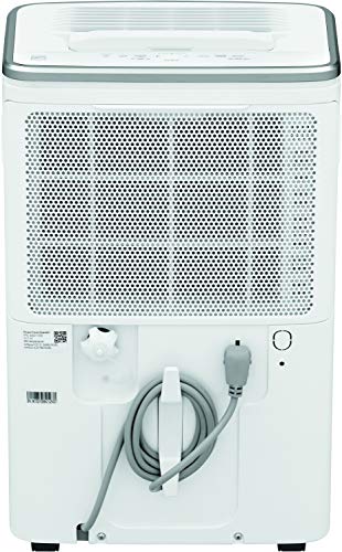 Frigidaire FGAC5044W1 Dehumidifier, High Humidity 50 Pint Capacity with Wi-Fi Connected, Built-In Air Ionizer to maximize your comfort, Easy-to-Clean Washable Filter, in White