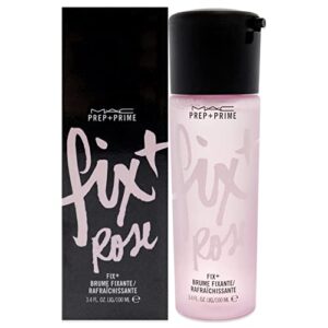 mac, prep + prime fix plus spray fl. oz, rose, rose, 3.4 fl oz