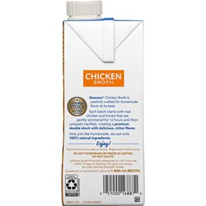 Swanson 100% Natural, Gluten-Free Chicken Broth, 48 Oz Carton