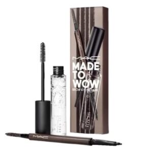 mac made to wow brow kit: medium