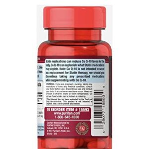 Q-Sorb CoQ10 100mg, Supports Heart Health, 60 Rapid Release Softgels by Puritan's Pride, 60 ct