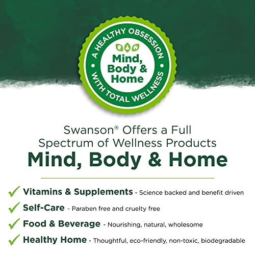 Swanson Melatonin - Herbal Supplement Promoting Relaxation & Sleep Support - Aiding a Normal Sleep Schedule - (120 Capsules, 1mg Each)